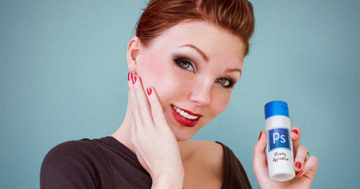 Photographer Makes Fun Of Unrealistic Beauty Ads With Her Own Tip To ...