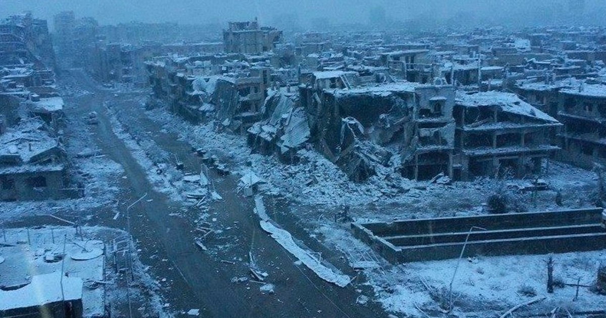 Syria Snow Photos Show Bitter Reality Of Life For Refugees Fleeing ...
