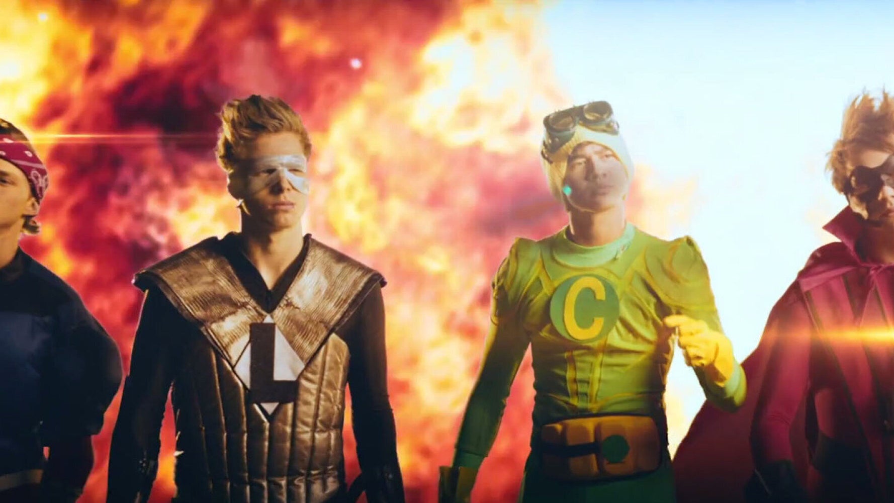 5 Seconds Of Summer 'Don't Stop' Video: Boyband Unveil New Superhero ...