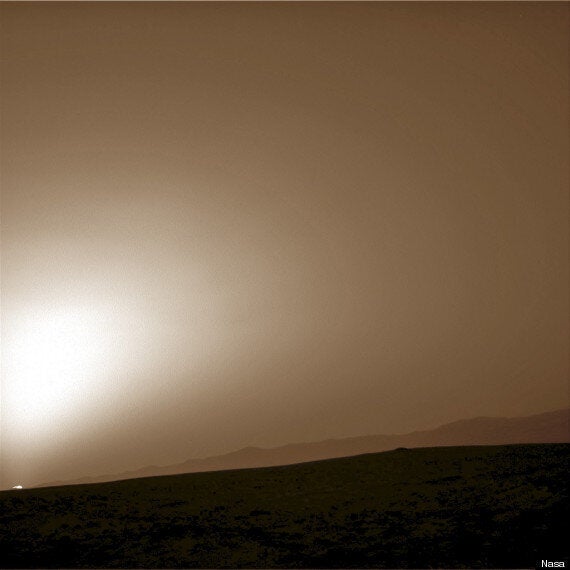 Mars Sunset: Nasa's Curiosity Rover Captures Dramatic Red Planet ...