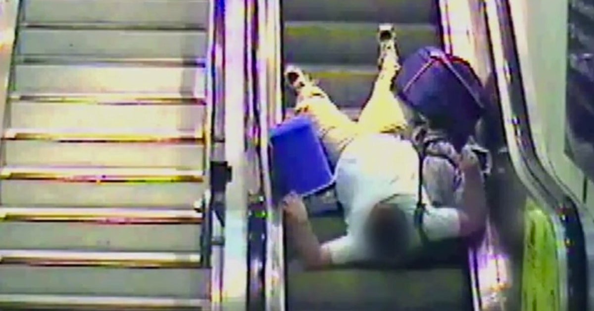 People Falling Down Escalators Video Released By Network Rail To Teach ...