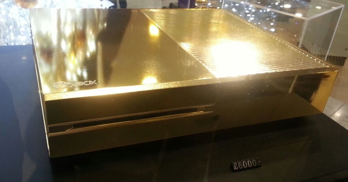 Gold-Plated Xbox One Console? That'll Be £6000 (PICTURES) | HuffPost UK ...