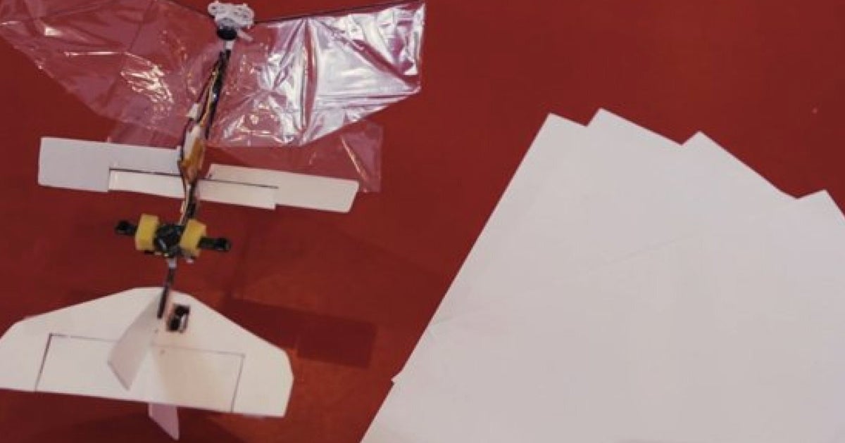 DelFry Explorer Drone Can Flap Its Wings And Fly, Alone, For Nine ...