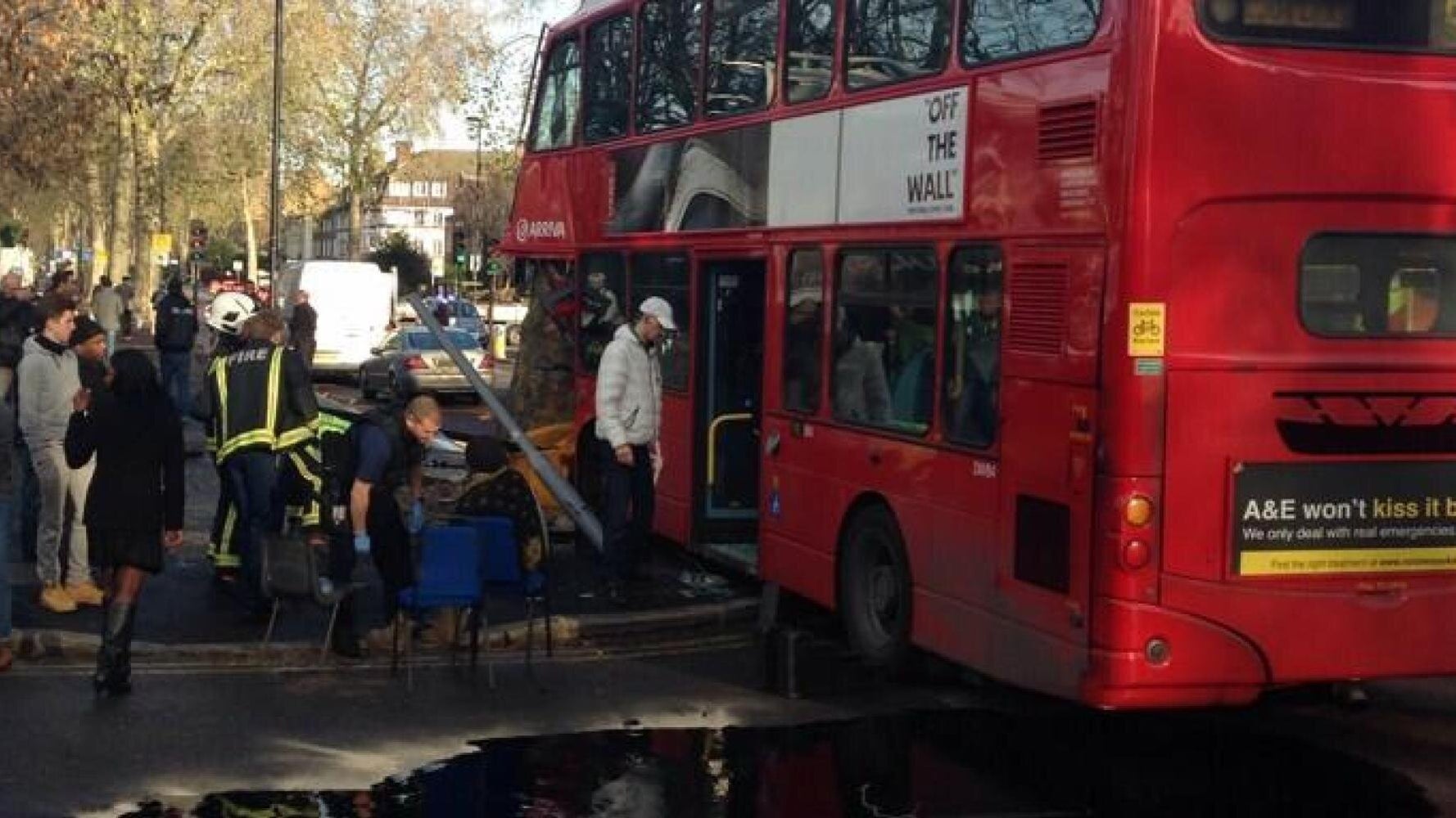 London Bus Crash In Kennington Road Leaves Two In Critical Condition ...