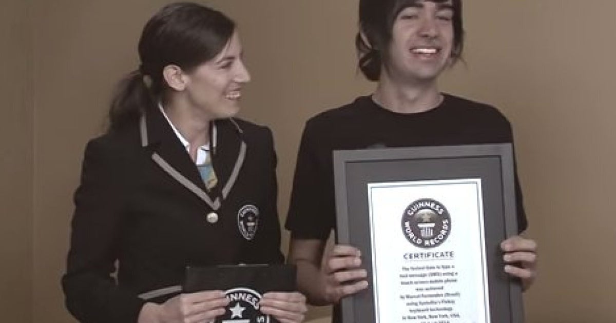 Text Message World Record Smashed By Marcel Fernandes (And Fleksy ...