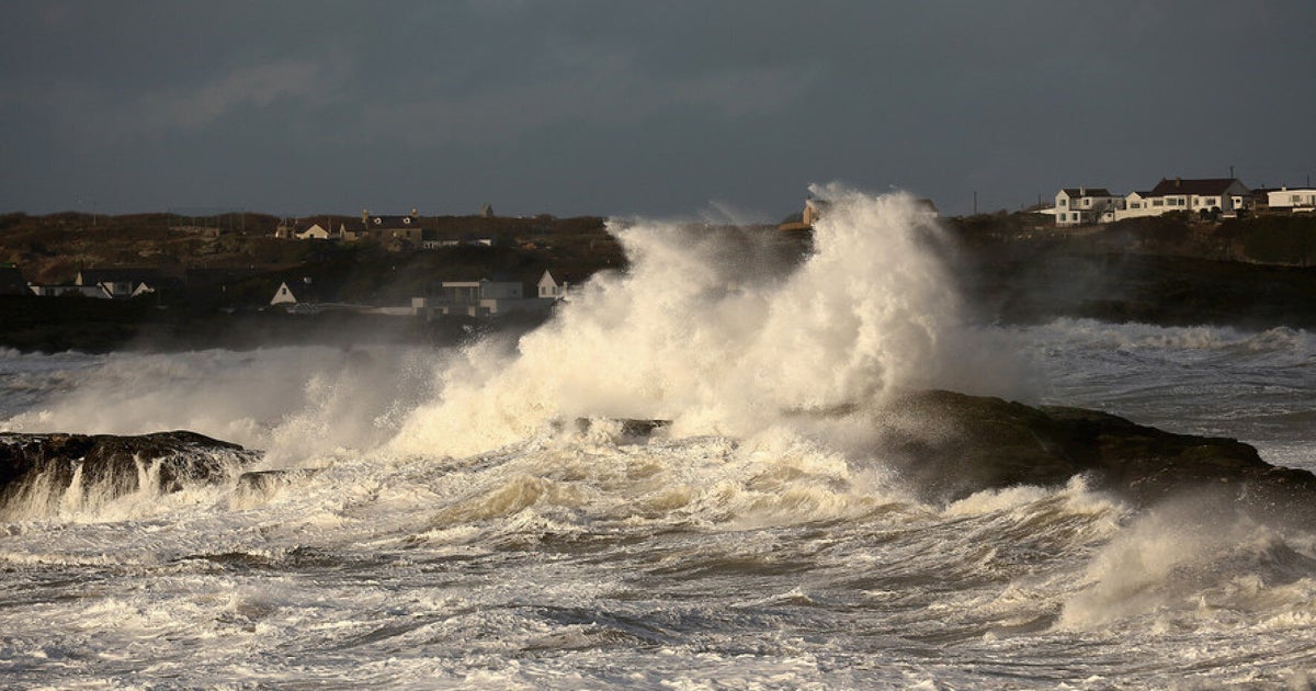 UK Weather: Rescued Man Defied Police Warnings To Photograph Waves ...