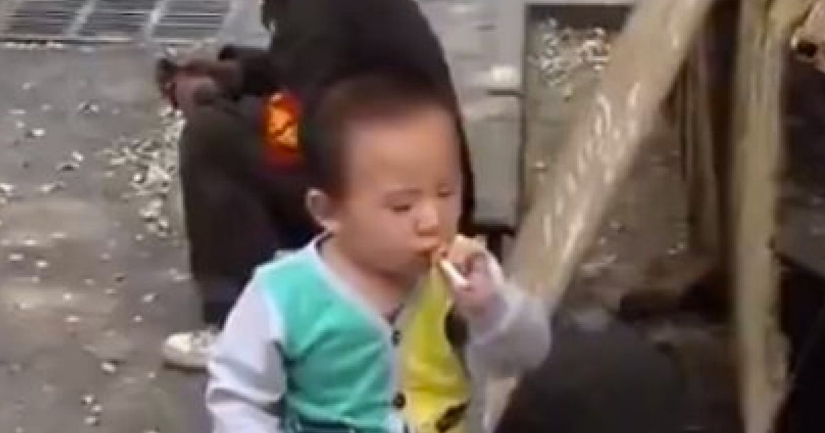 Smoking Toddler Video In China Sparks Outrage | HuffPost UK News