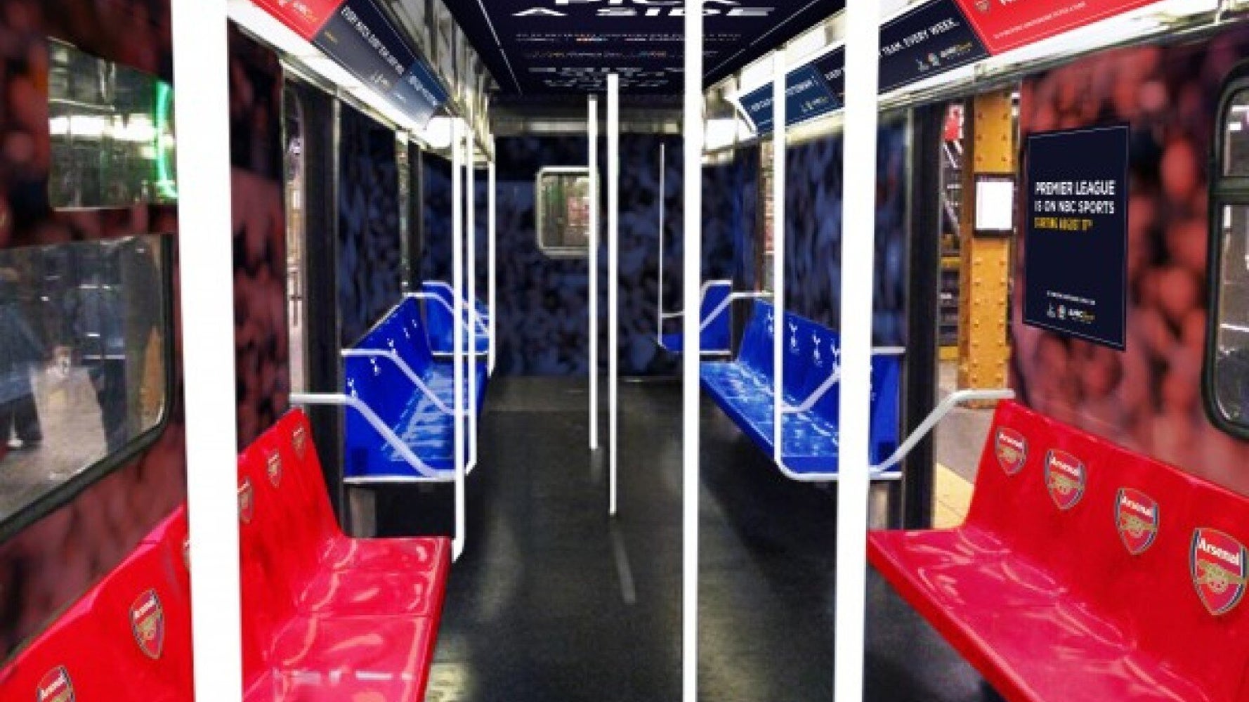 Premier League Takes Over New York Subway (PICTURES) | HuffPost UK Sport