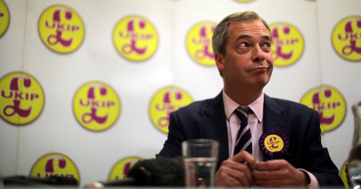 'Nigel Farage Is Right': Top Tory, Bernard Jenkin, Thinks Ukip's ...