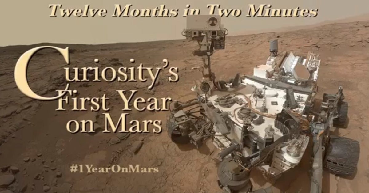 Nasa Curiosity Rover: Year On Mars Anniversary Celebrated With Cool ...
