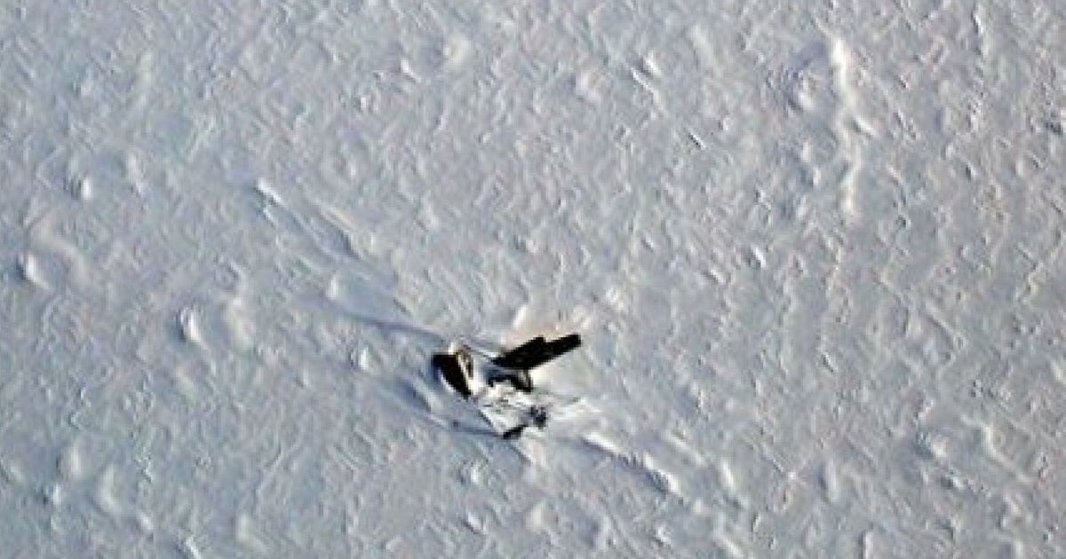 Nasa Finds Crashed Cold War Bomber 'Frozen In Time' In The Arctic ...