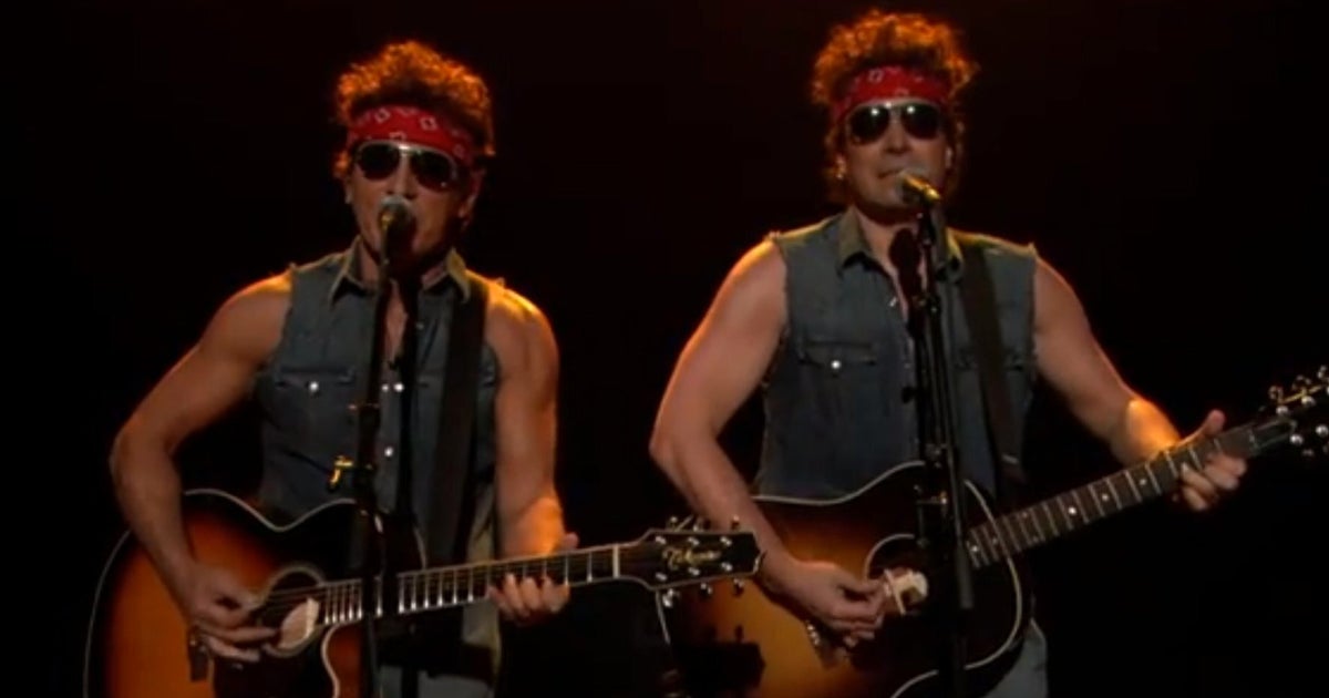 Bruce Springsteen And Jimmy Fallon Perform A Reworking Of 'Born To Run ...