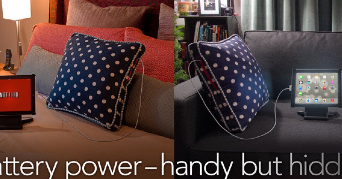 Power Pillow: Comfy Gadget Has A Built-In iPad Charger. But Is It Any ...