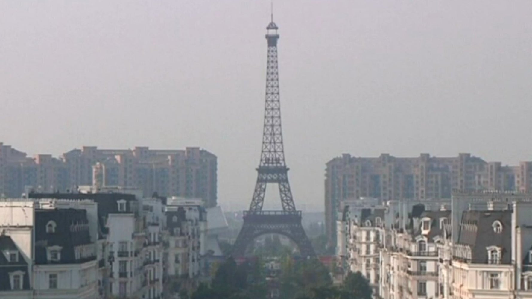 Little Paris Built In China Complete With Mini Eiffel Tower (VIDEO ...
