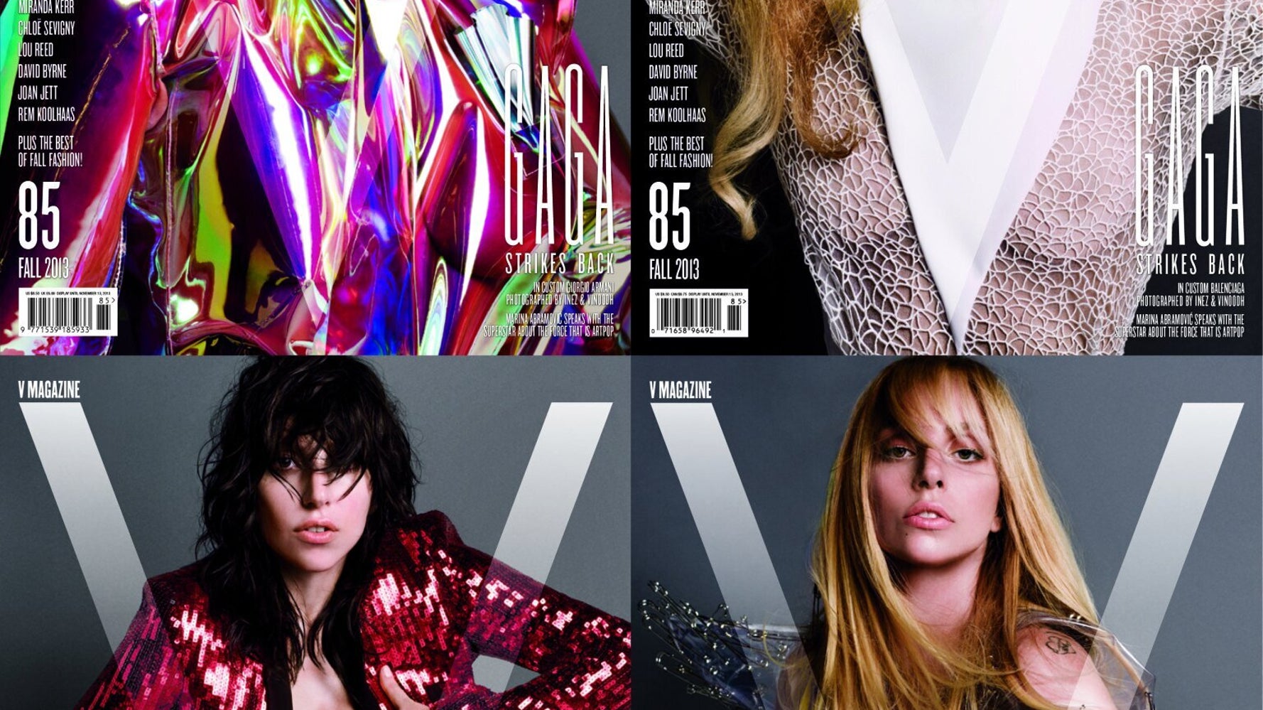 Lady Gaga Unveils V Magazine Covers (PICTURES) | HuffPost UK Entertainment