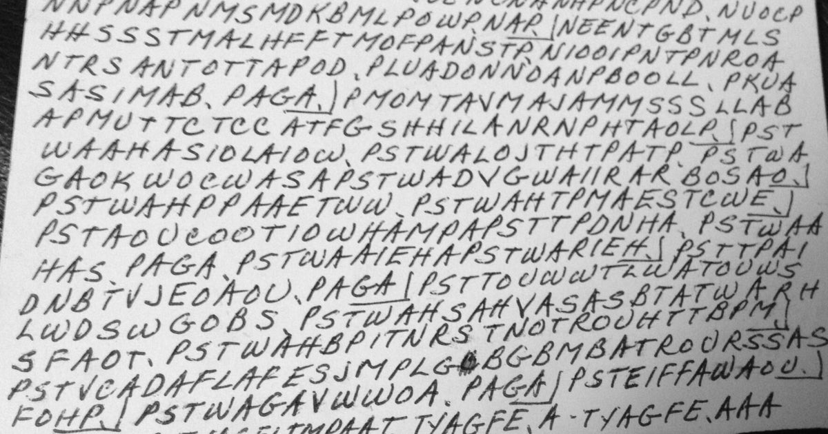 Dying Grandmother's 'Mystery Code' Cracked By Internet After 20 Years ...