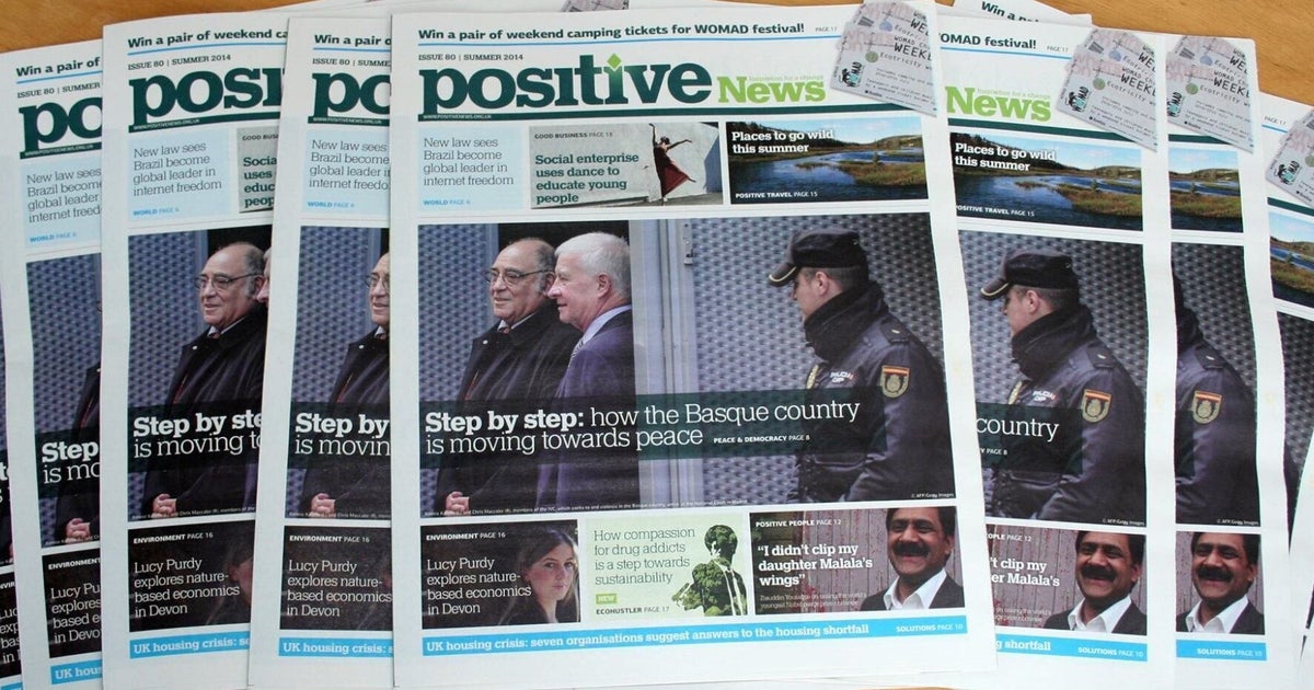 'People Want To Believe In Themselves' Says The Editor Of Positive News ...