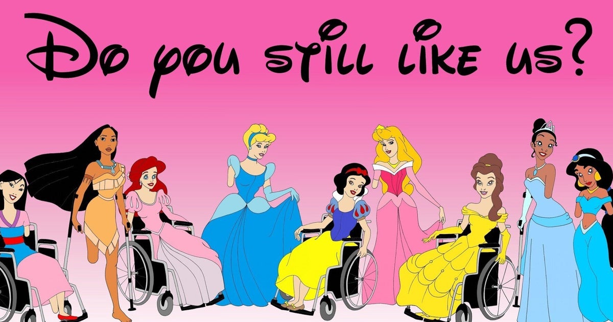Disabled Disney Princess Illustrations Are A Stark Reminder Of ...