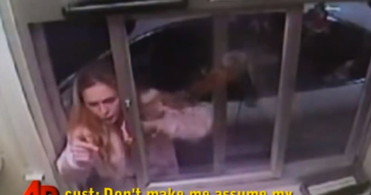 Melodi Dushane, McDonald's Customer Breaks Window & Attacks Staff ...