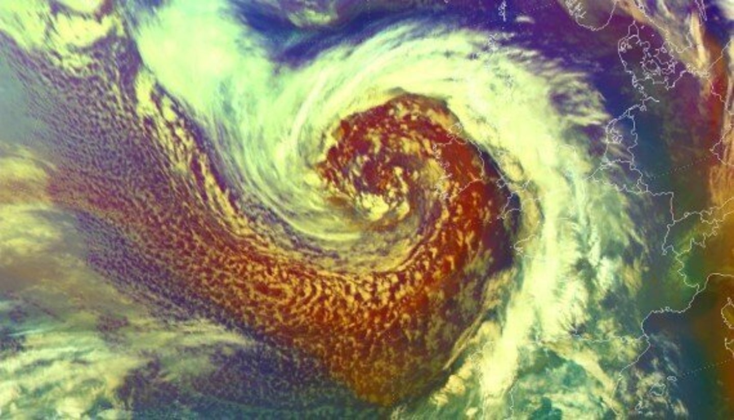 Red Weather Warning Issued For Parts Of Britain As Strong Winds To Hit ...