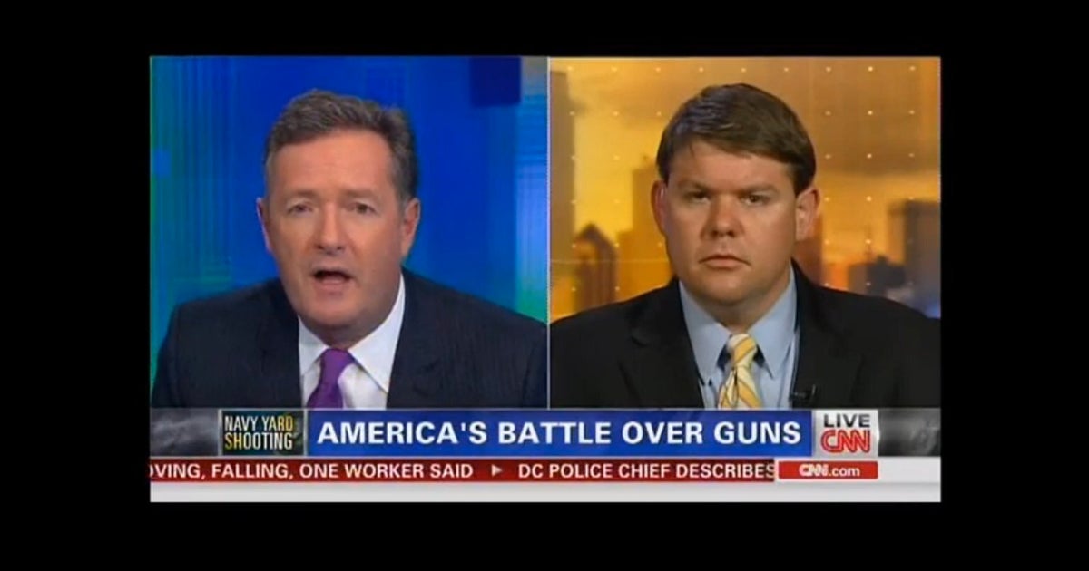 Piers Morgan Tears Into Gun Advocates' Over Washington Navy Yard ...