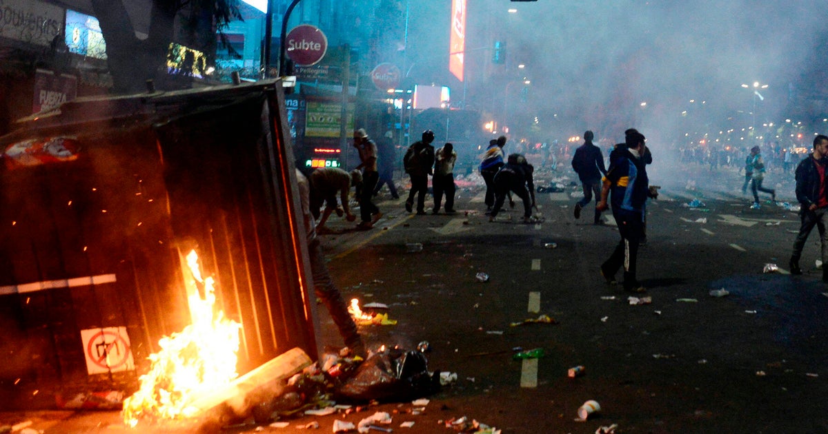 World Cup Final Loss Sparks Fury In Argentina As Fans Riot In Buenos ...