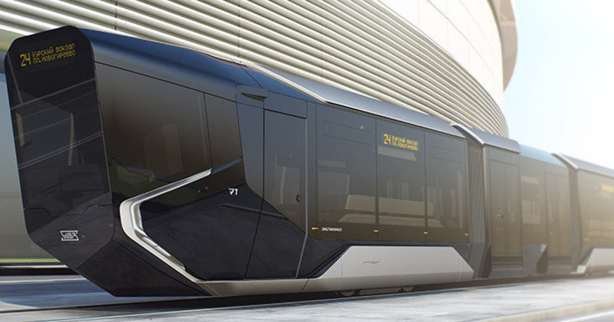 Russias New Tram Looks Like A Science Fiction Prop Huffpost Uk Tech