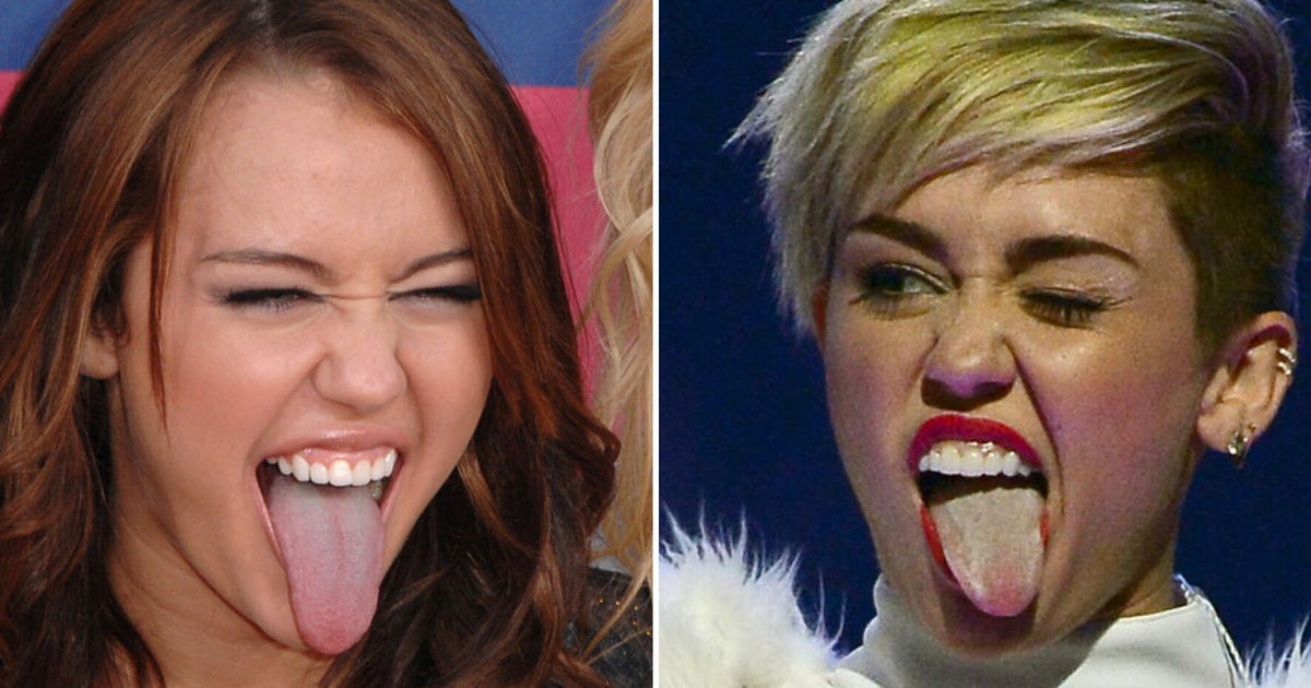 Miley Cyrus Tongue The Rise And Fall Of The Pop Starlets Most Famous