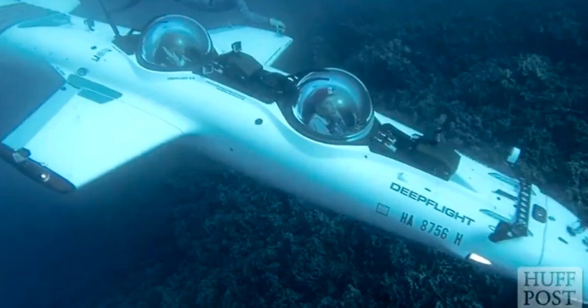 DeepFlight Super Falcon Submarine 'Flies' Beneath The Sea | HuffPost UK ...