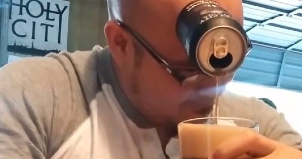How To Pour A Can Of Beer Using Your Forehead | HuffPost UK Comedy