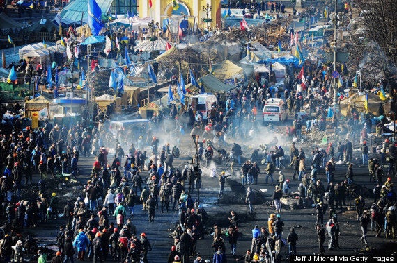 Ukraine Euromaidan Protests: The Stories Behind Astonishing Pictures Of ...