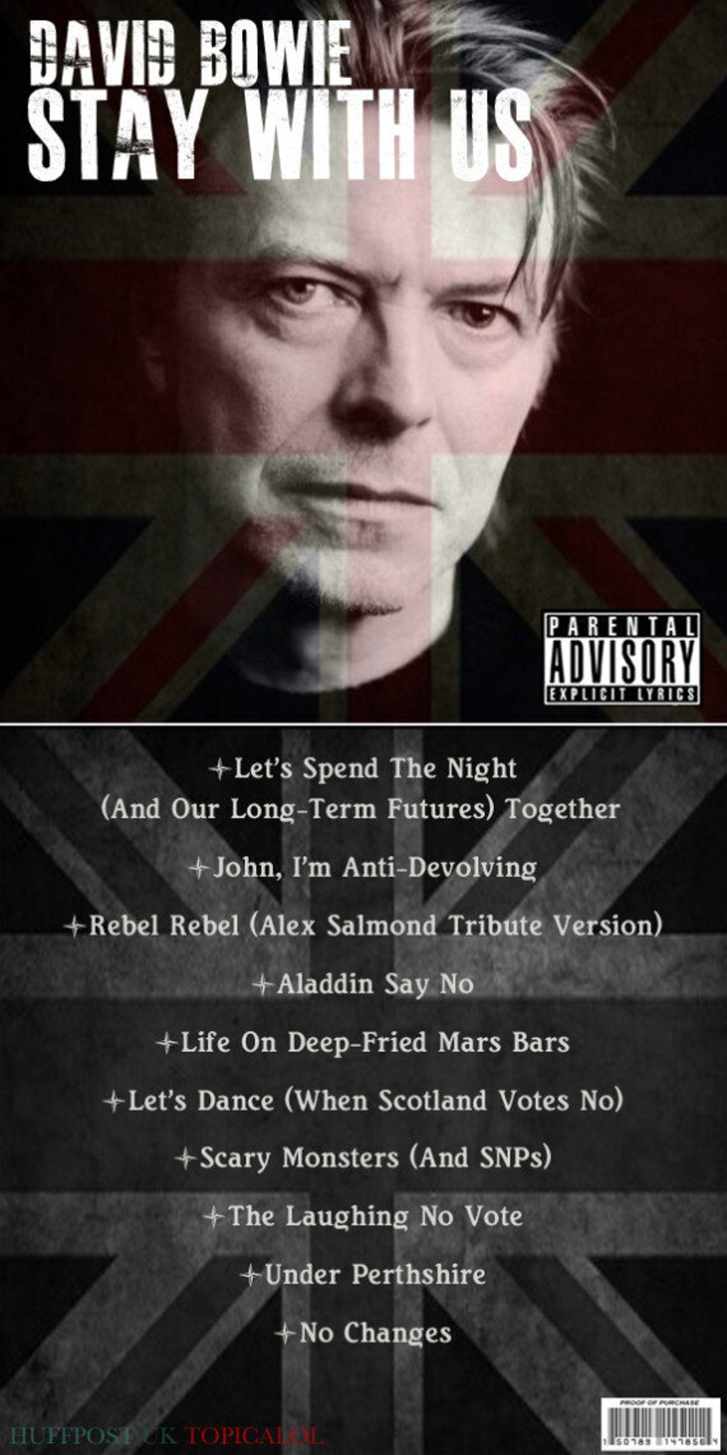 First Look At David Bowie's New Album 'Stay With Us' | HuffPost UK Comedy