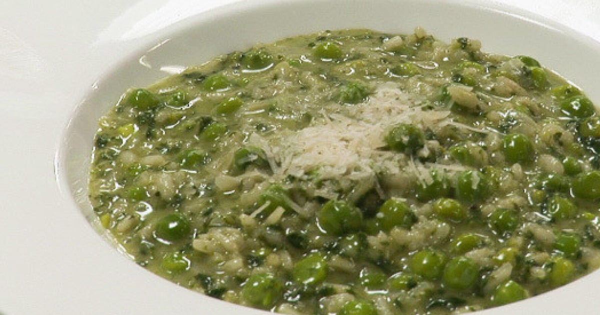 Recipe of the Week: Risotto Verde With Peas, Spinach and Parmesan ...