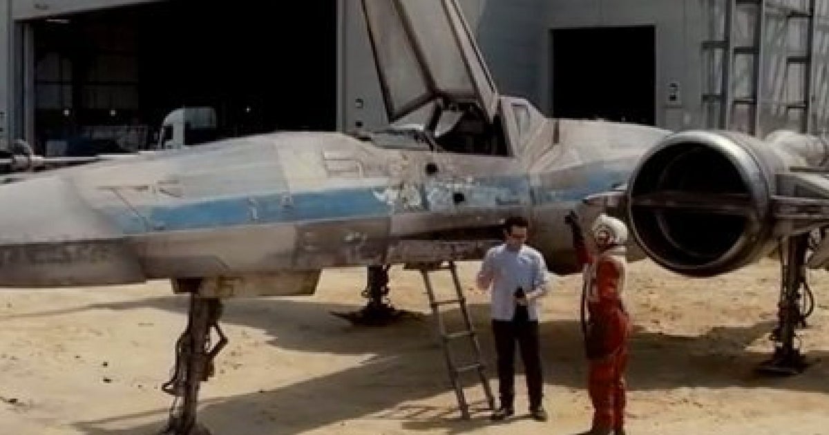 Yes, That Is A 'Working' X-Wing On The Set Of The New 'Star Wars ...