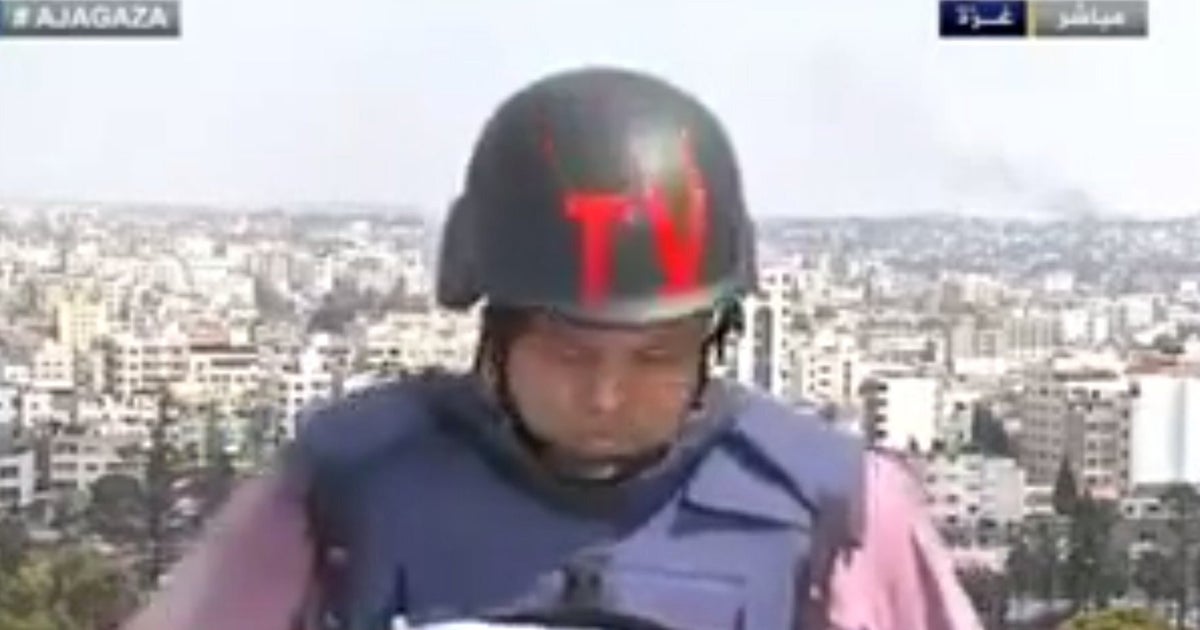 Emotional Al Jazeera Journalist Breaks Down During Gaza Report