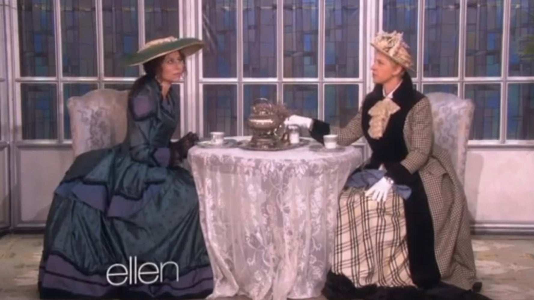 Ellen DeGeneres And Minnie Driver Audition For 'Downton Abbey' (VIDEO ...