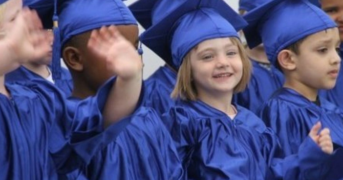 Nursery Holds Adorable Graduation Ceremony For Four-Year-Olds ...