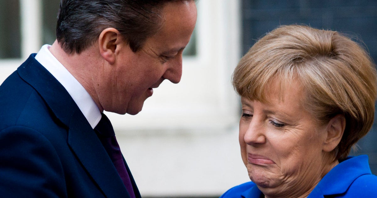 28 Pictures Of Angela Merkels Awkward Visit To Britain Pictures