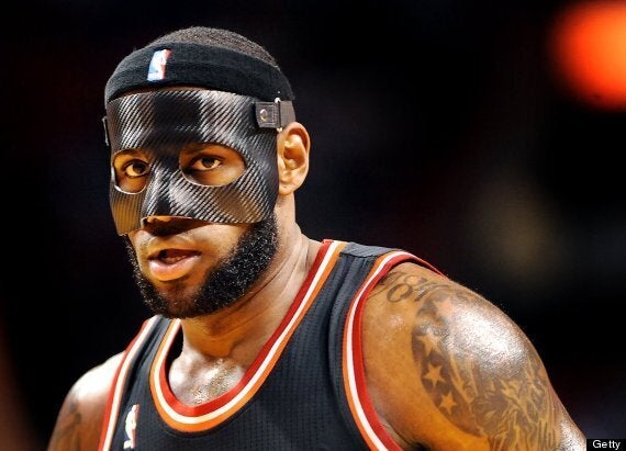 LeBron James Dons 'Comic Book' Black Mask (VIDEO/PICTURES) | HuffPost UK