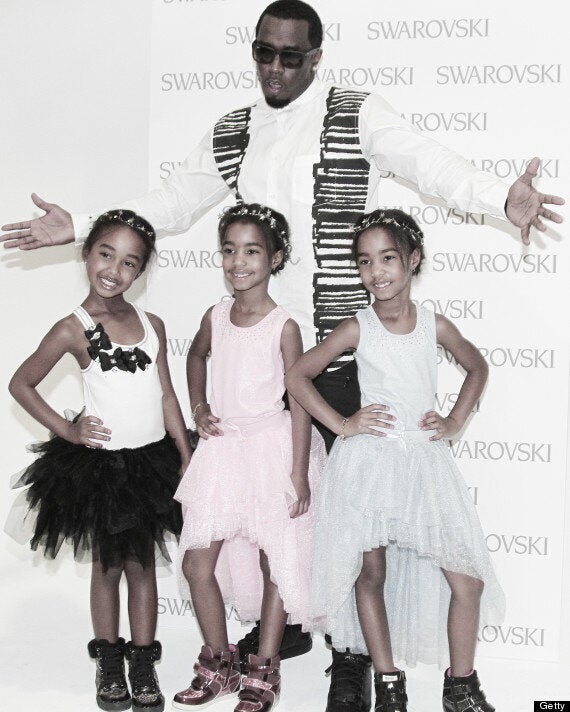 P Diddy Is One Proud Daddy After Watching His Daughters' Catwalk Debut ...
