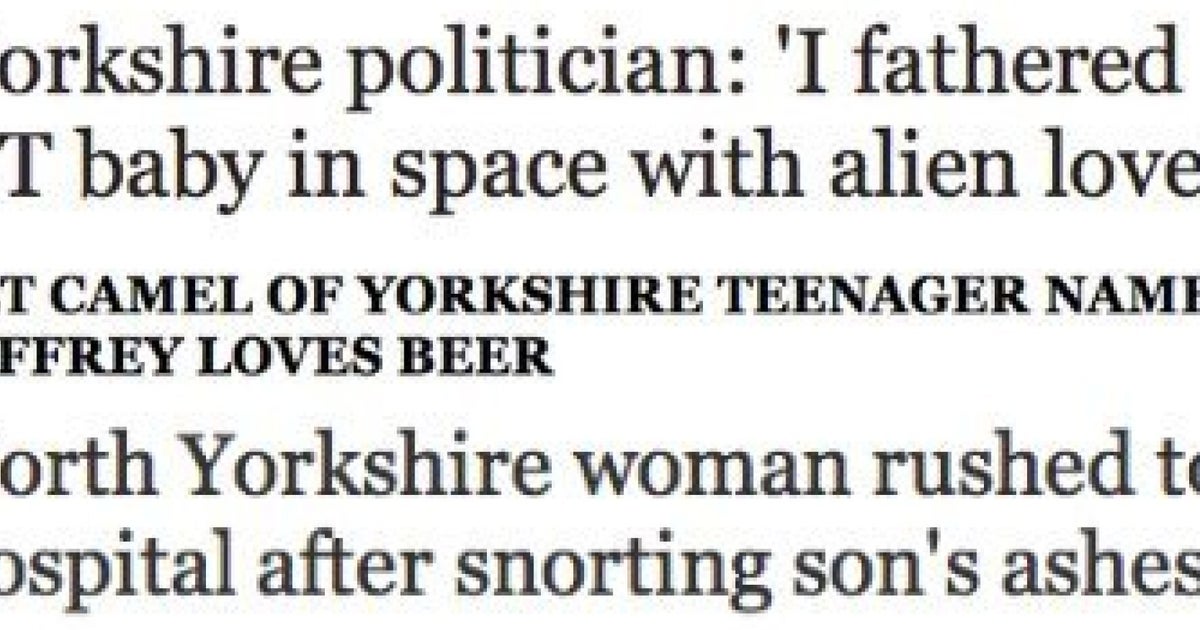 The 10 Best Newspaper Headlines Ever To Come Out Of Yorkshire ...