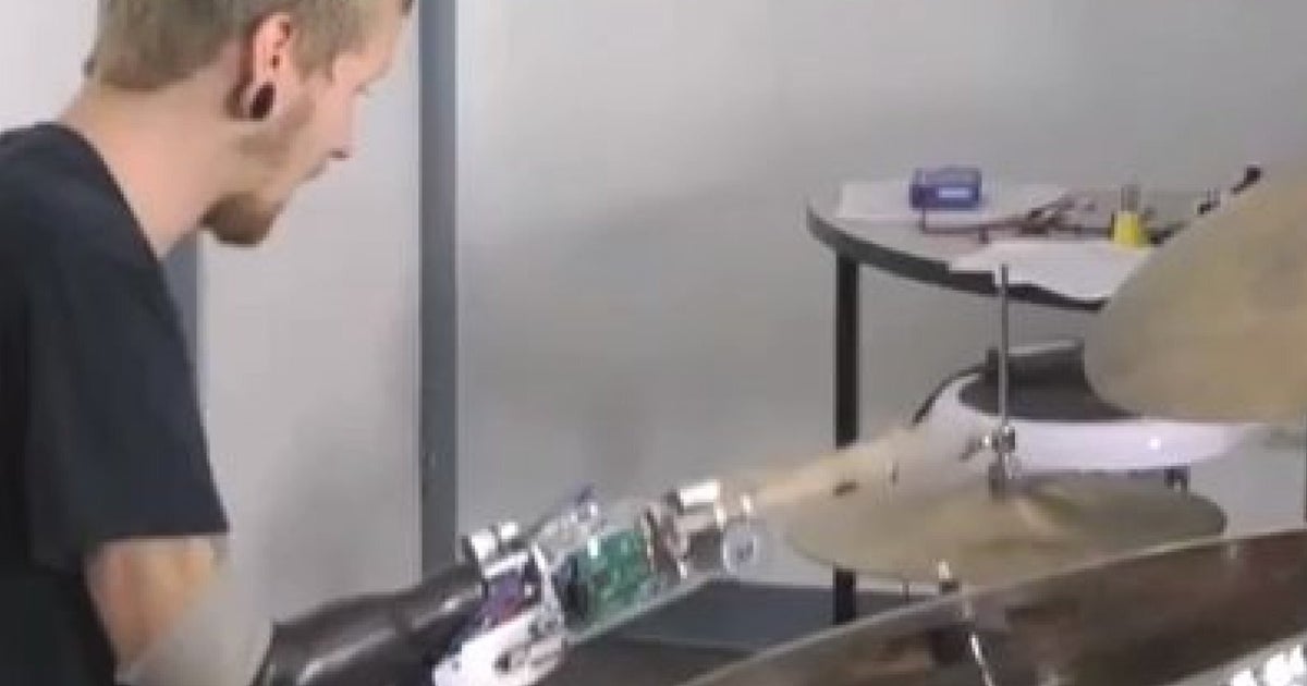'Cyborg' Drummer Has An Incredible Robot Arm (VIDEO) | HuffPost UK Tech