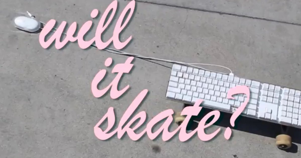 Mac Keyboard Skateboard Actually Works | HuffPost UK Tech