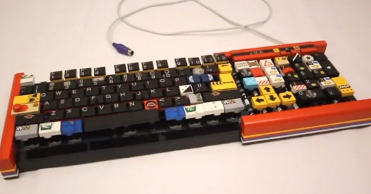 Lego Keyboard Injects Some Imagination Into Otherwise Dull Object ...