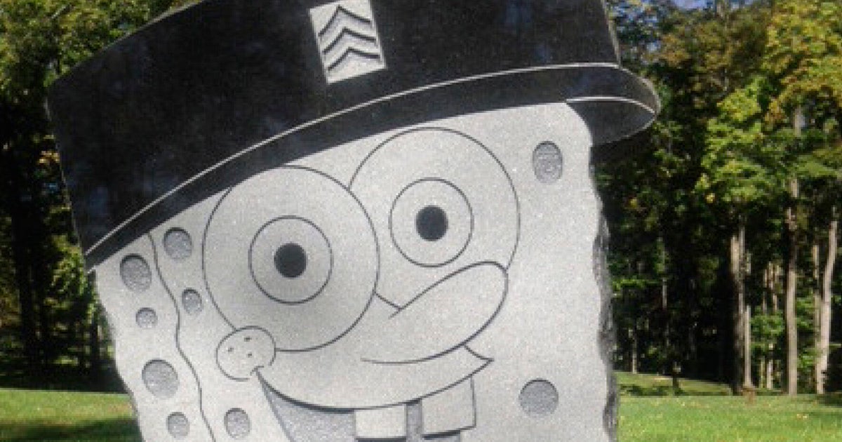 'Inappropriate' SpongeBob SquarePants Headstone For Iraq War Veteran ...