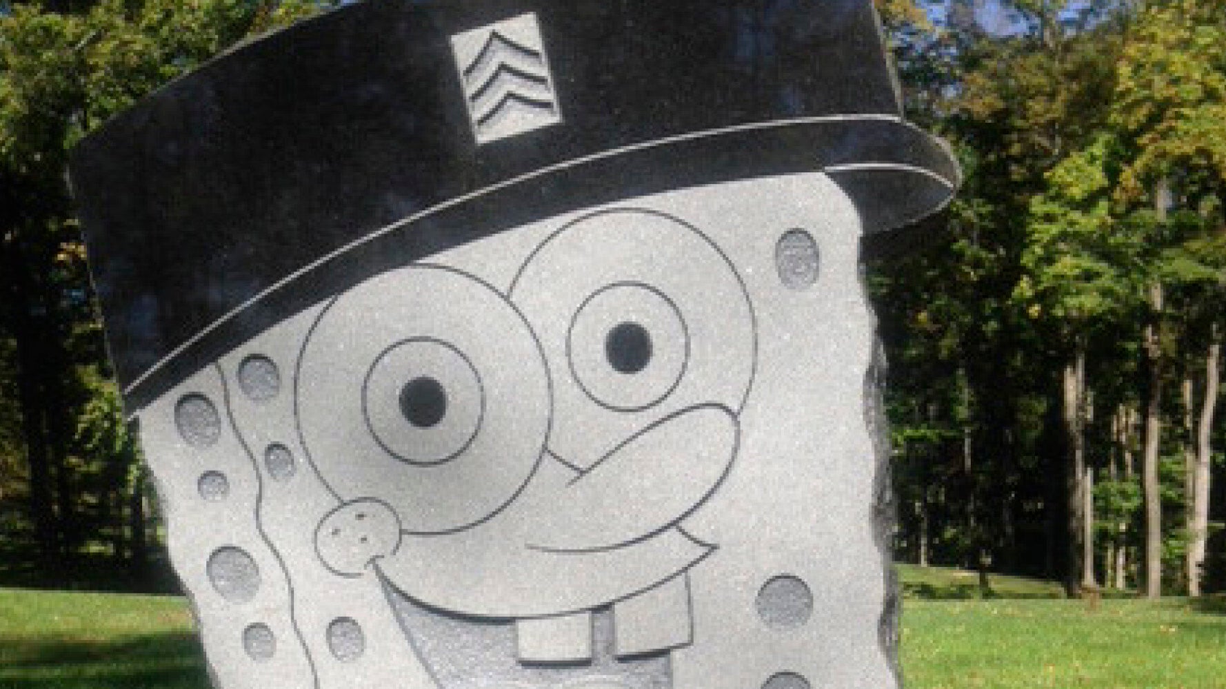 'Inappropriate' SpongeBob SquarePants Headstone For Iraq War Veteran ...