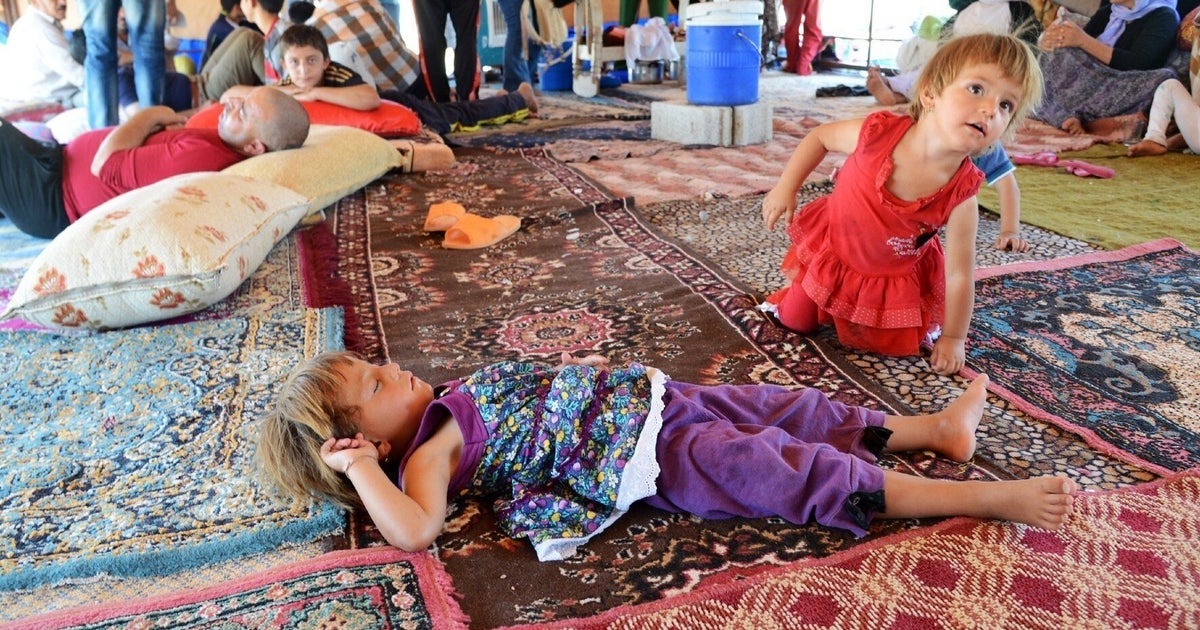 Yazidi Refugees Reach Safety Away From Islamic State Hordes | HuffPost ...