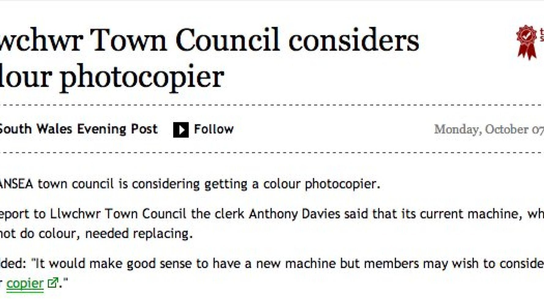 Funny Local News Headlines & Stories That Champion The Mundane ...