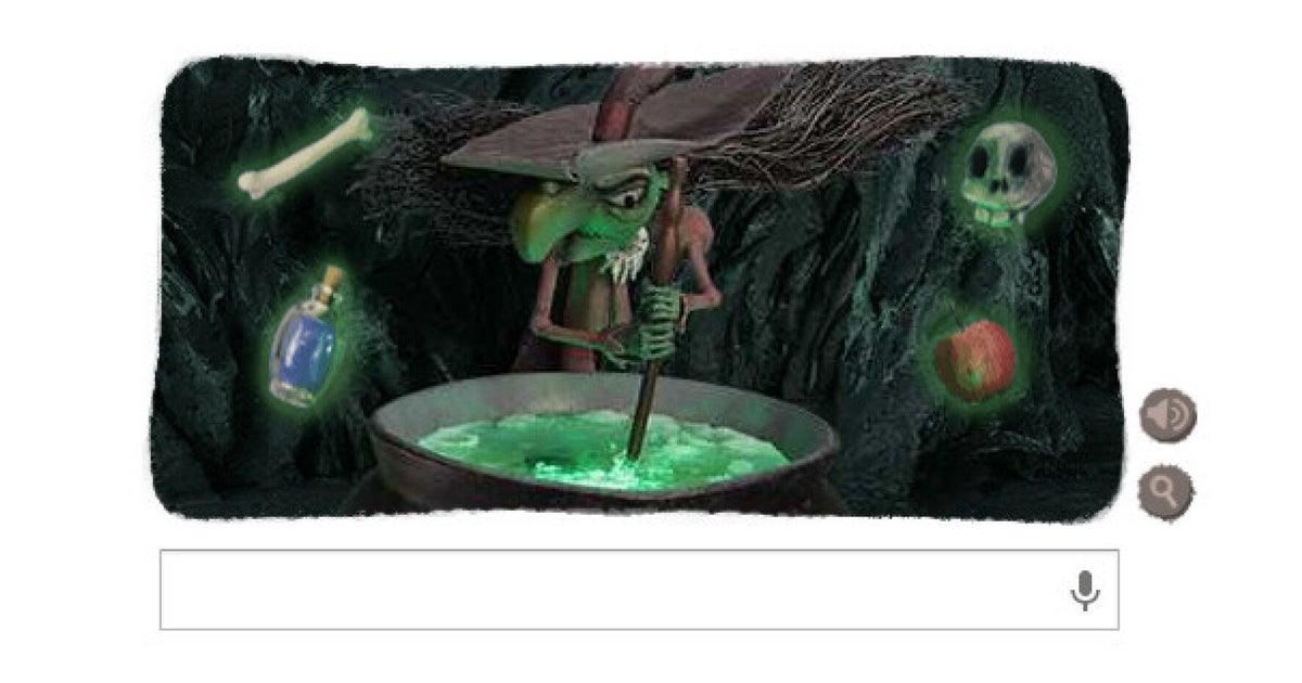 Google Halloween Doodle: Hand-Drawn Scares Take Over Homepage ...