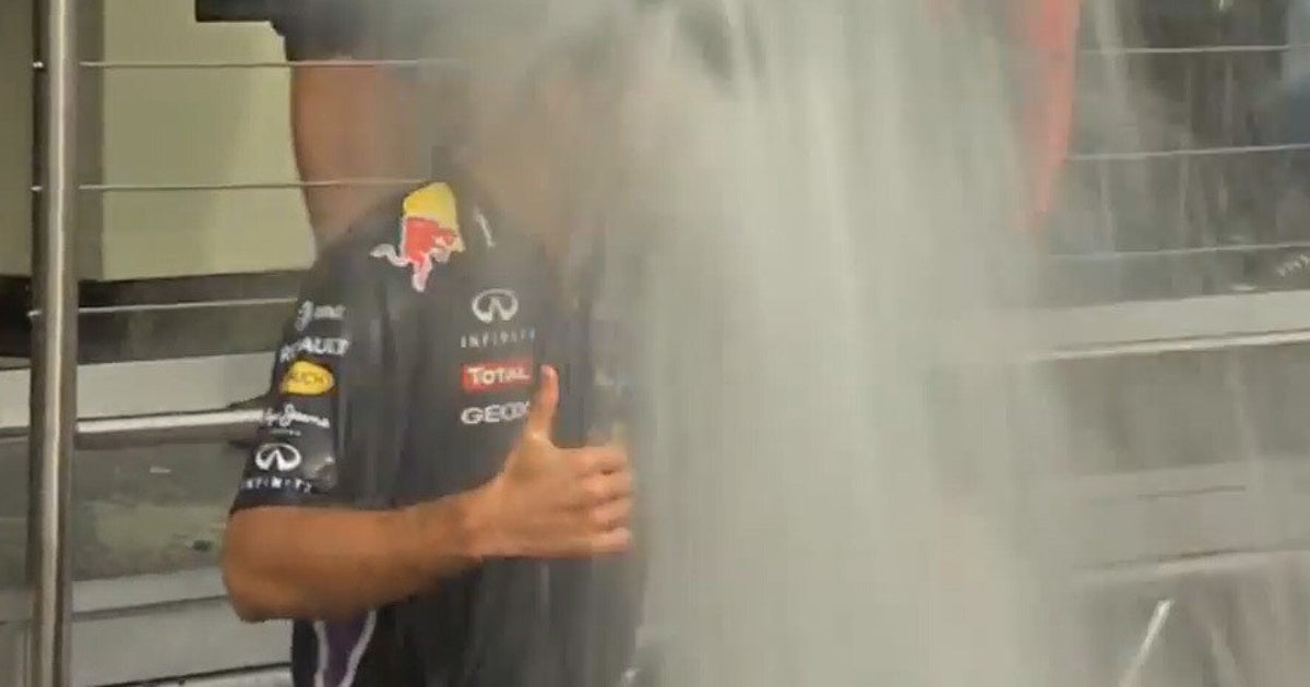 Lewis Hamilton And Daniel Ricciardo Join Ice Bucket Challenge ...
